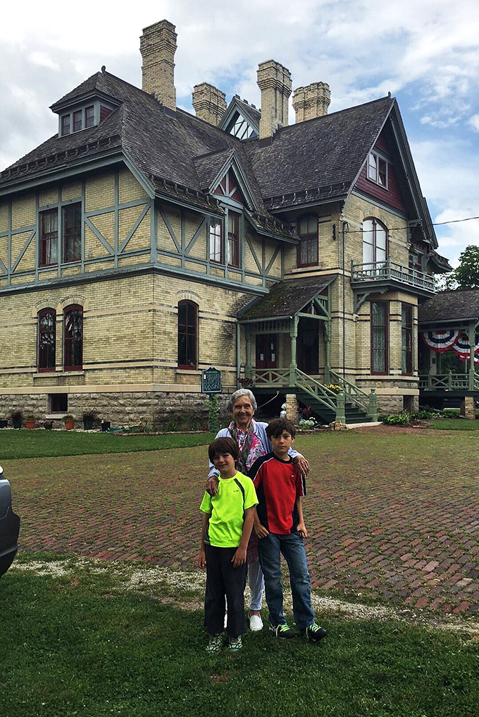 Making memories at Hearthstone! Who needs a DeLorean when you've got a Victorian time machine right here in Wisconsin?