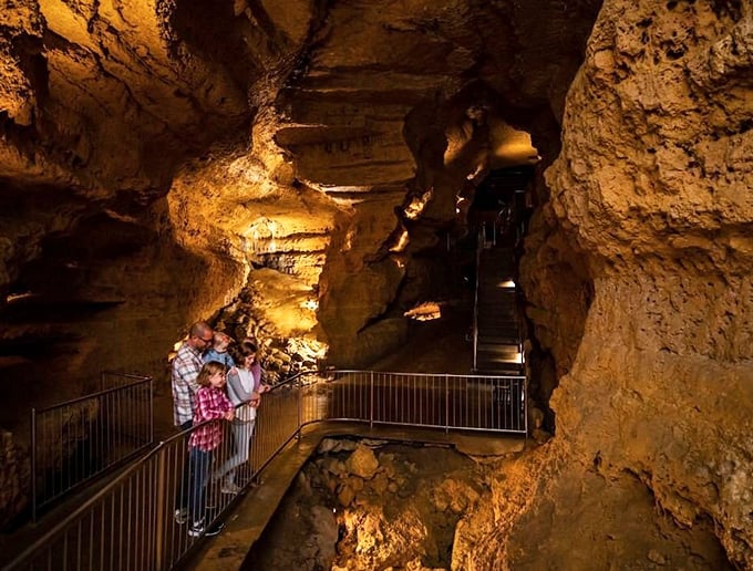 "It's a small world after all" takes on new meaning when you're sharing elbow room with fellow explorers in nature's own fun house.