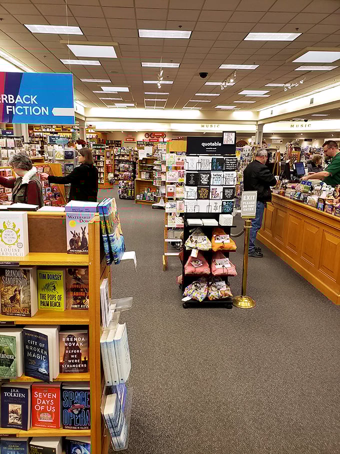 Where readers become explorers: patrons embark on literary journeys through aisles of possibility.