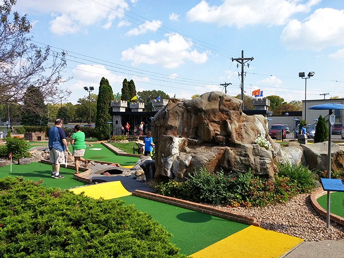 Mini-golf: where families bond, friendships are tested, and everyone pretends they're not competitive. This course brings out the Tiger Woods in all of us.