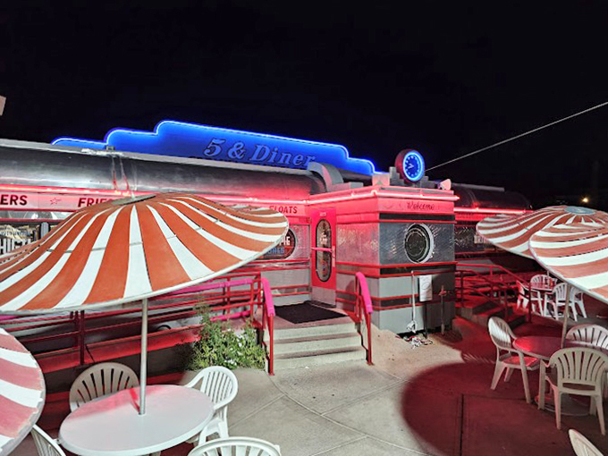 Great Scott! This place is so retro, I half expected to see Marty McFly at the counter.