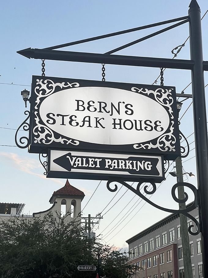 Bern's Steak House: Where carnivores come to worship. It's like Disneyland for meat lovers, minus the long lines.