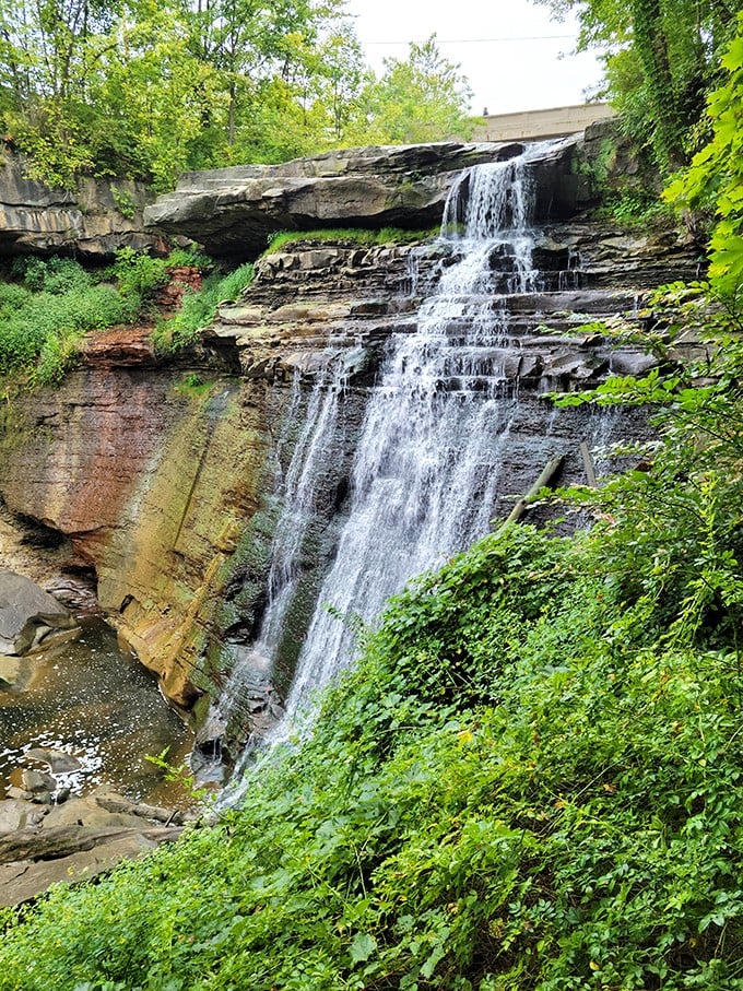 Brandywine Falls: Nature's own shampoo commercial. This 65-foot cascade gives new meaning to "wash, rinse, repeat."