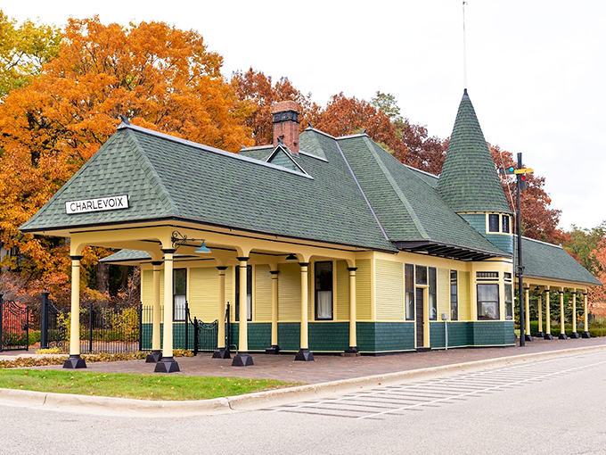 Roadside wonder: Charlevoix's mushroom houses, where Hobbit meets Midwest.