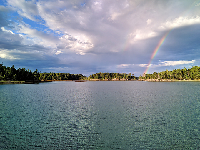 Cobscook Bay: Where the tide goes out so far, you might need breadcrumbs to find your way back to the water.