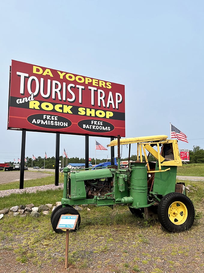 U.P. we go! Da Yoopers Tourist Trap is the perfect pitstop for stretching your legs and embracing your inner Yooper.