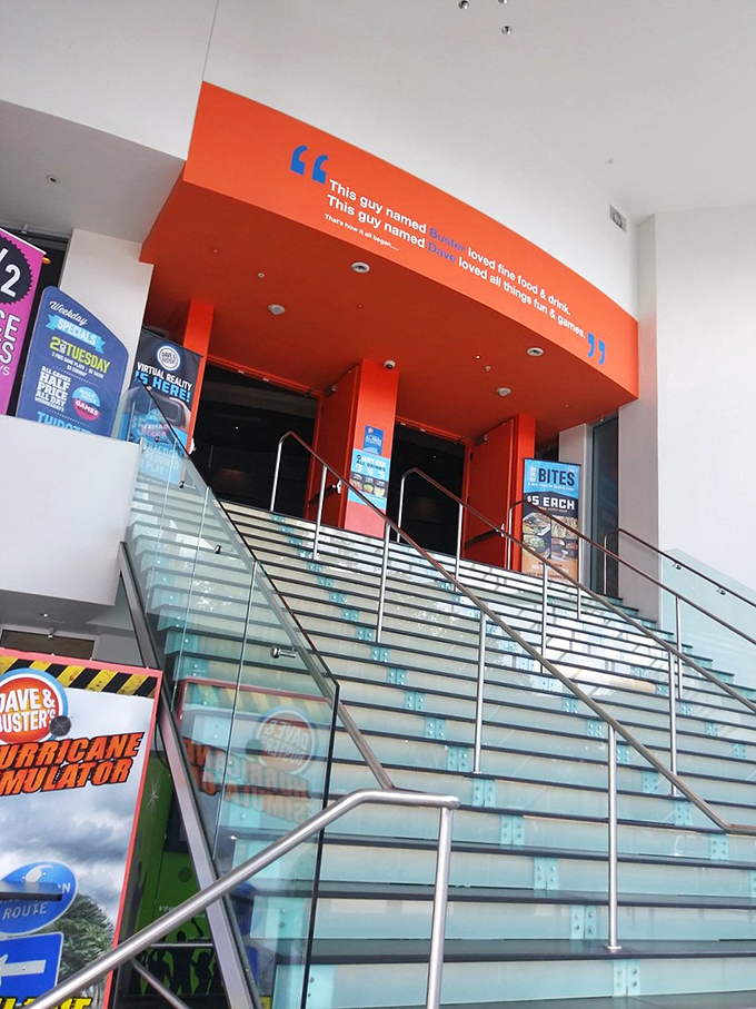 Road trip refuel station: Dave & Buster's, where the games are hot and the drinks are cool.