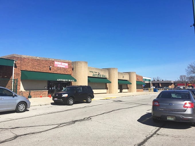 "Welcome to the Titanic of antique malls &ndash; before the iceberg, of course. You might need a map to navigate this one!"