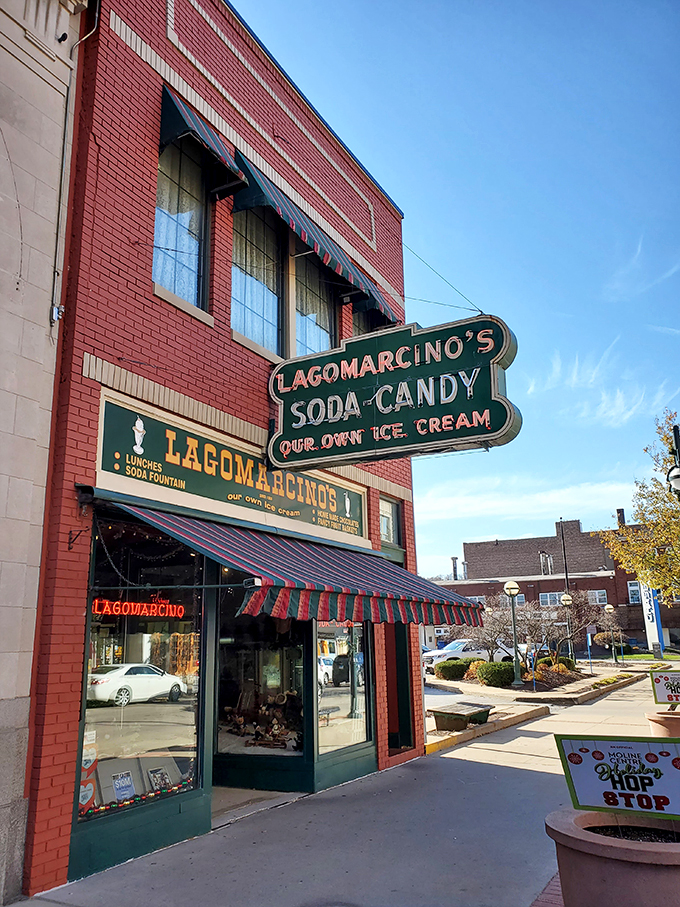 Step into a time warp at Lagomarcino's. The only modern thing here is your intense craving for their century-old recipes.