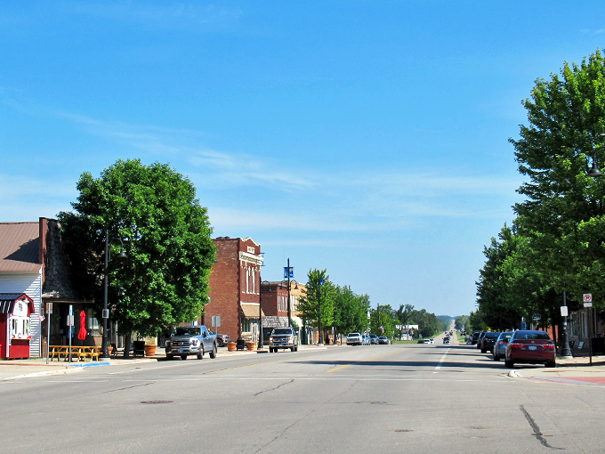 Newberry: Where the moose roam and the charm grows. This quaint main street is serving up small-town vibes with a side of wilderness wonder.