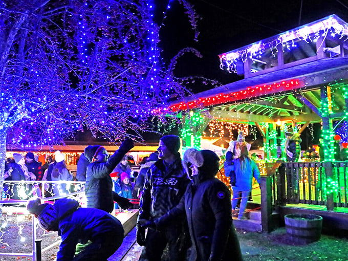 Cruise into Nisswa for a pit stop that's pure winter magic. This snowy paradise is the ultimate detour on your holiday road trip!