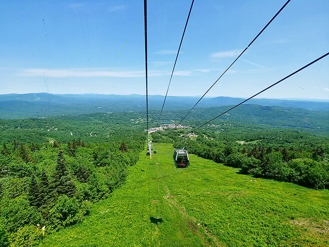 Stratton Mountain: Where the sky's the limit and the views are limitless. It's like standing on top of the world... Vermont edition.