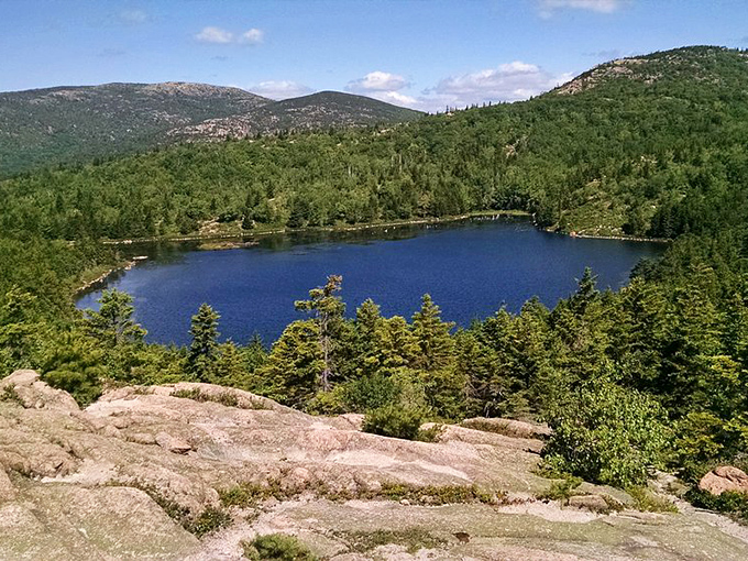 The ultimate road trip cool-down: A secret mountain pool that beats any hotel jacuzzi.