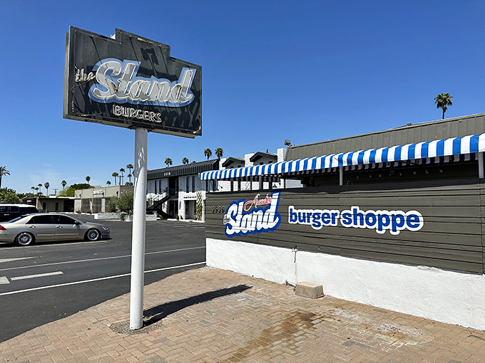 Small space, big flavors! The Stand proves good things come in small packages &ndash; especially when wrapped in paper.