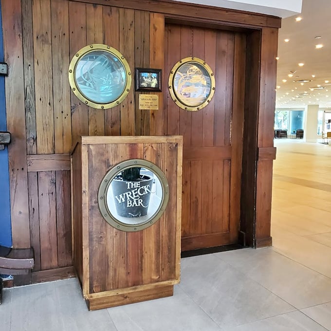The Wreck Bar: Where 'sleeping with the fishes' means something entirely different. Mermaids and martinis, anyone?