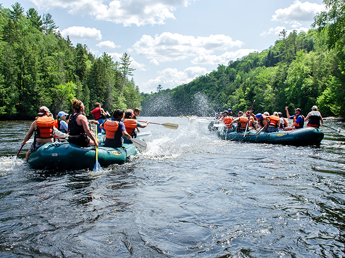 Triple the rivers, triple the fun: Maine's wet and wild trifecta.