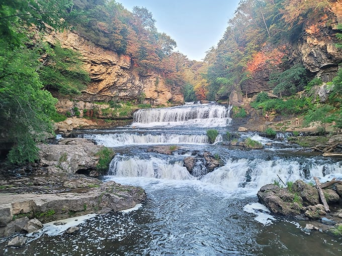 Willow Falls: Nature's own water park! These multi-tiered cascades are like a liquid staircase to paradise. No admission fee required!