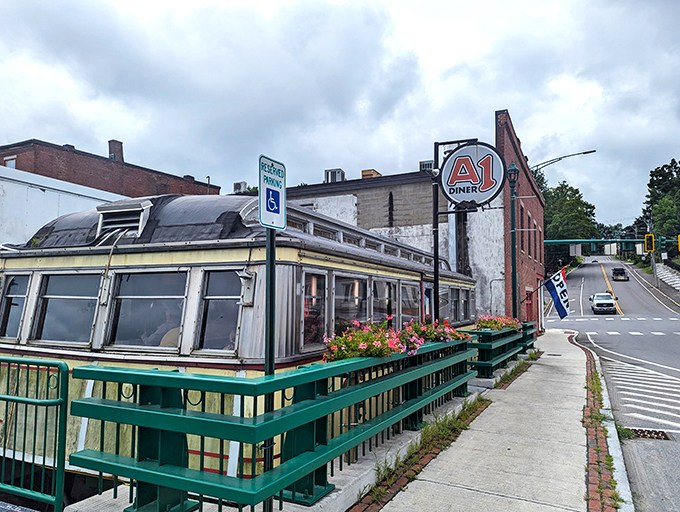 Perched like a silver sentinel, A1 Diner beckons with promises of thick shakes and even thicker nostalgia.