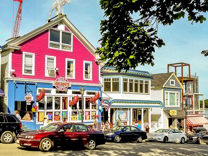 Lobster buoys and salt air &ndash; Bar Harbor's recipe for the perfect seaside escape. Just add a dash of Acadia National Park for flavor.