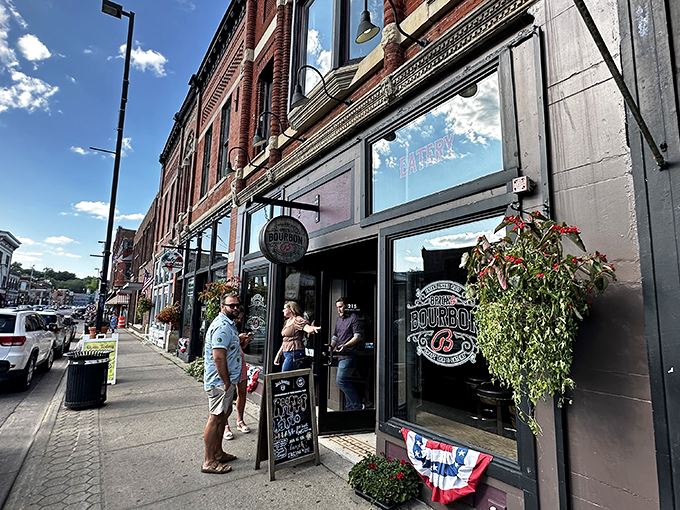 Blue exterior, golden delights inside. Brick & Bourbon is the sapphire of Stillwater's culinary crown!