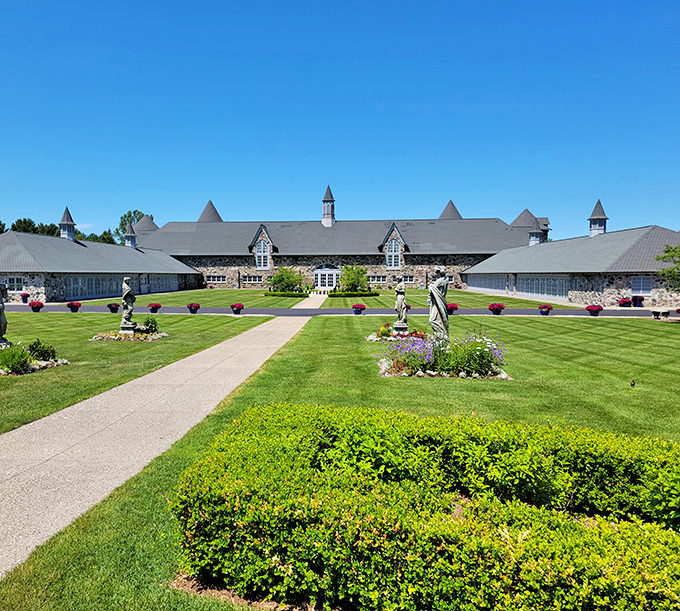 Part French ch&acirc;teau, part Midwest charm, all fairytale. Don't forget to check out the model trains!