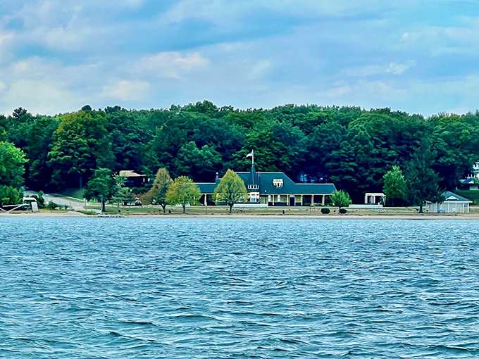 GPS gem: Charlevoix's lighthouse, guiding road-trippers to storybook charm.