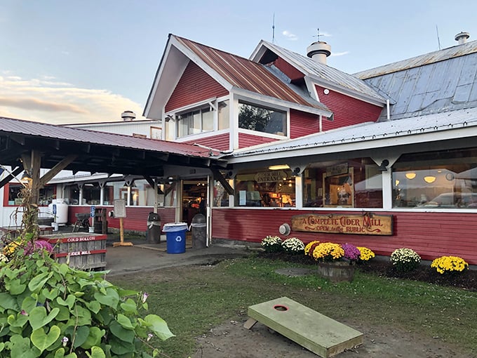 Donut miss this stop! Warm cider donuts and fresh-pressed goodness await at this apple lover's dream destination.
