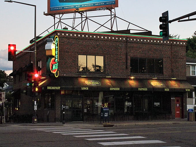 Navigate to this neighborhood nook. Colossal Cafe's hearty fare will keep your engine running all day.