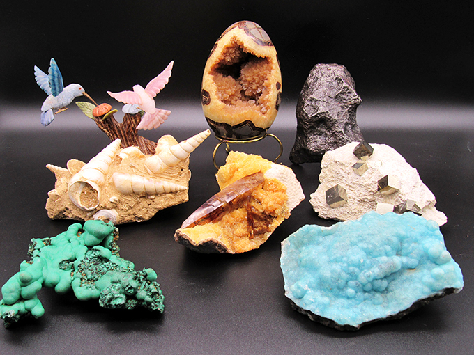 From glow-in-the-dark minerals to prehistoric fossils, it's like raiding Mother Nature's secret stash of cool stuff.