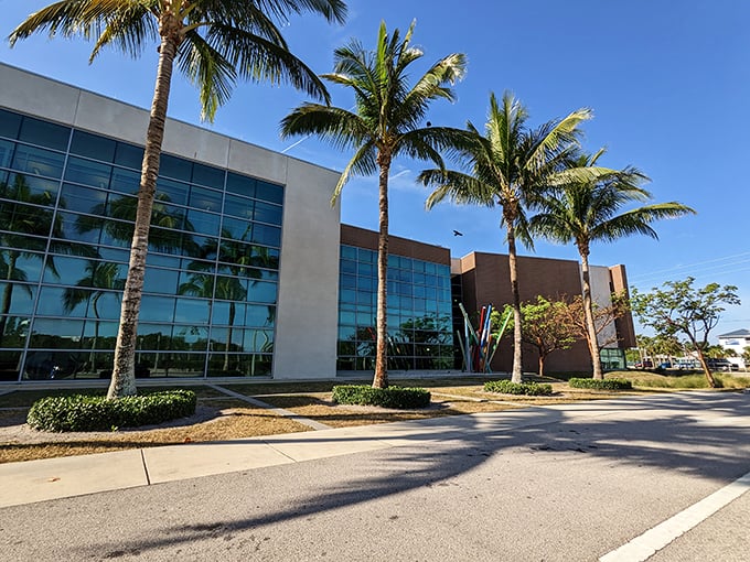 Where else can you see classic cars dispensed like giant Pez? It's automotive history meets Willy Wonka's imagination!
