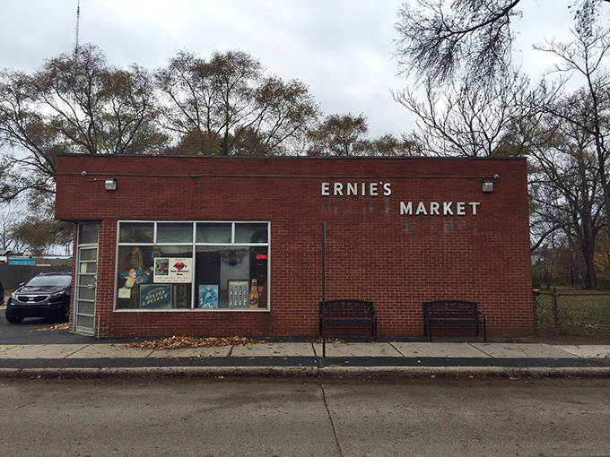 Small shop, big flavors! Ernie's humble storefront hides a world of sandwich wonders.