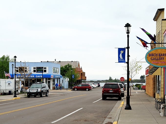 Grand Marais' harbor: So picturesque, it'll make you want to quit your job and become a lighthouse keeper.