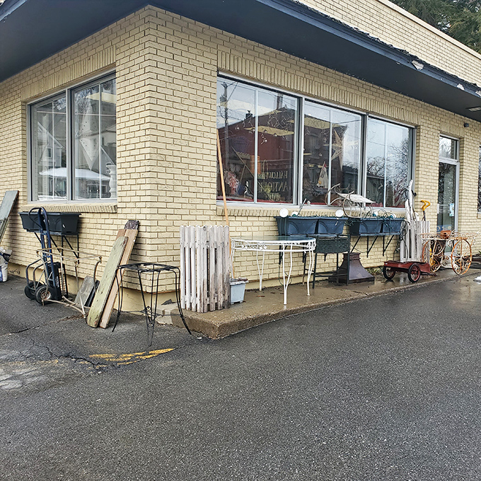 Booth after booth of curated coolness. It's like channel-surfing through decades, but everything's for sale!