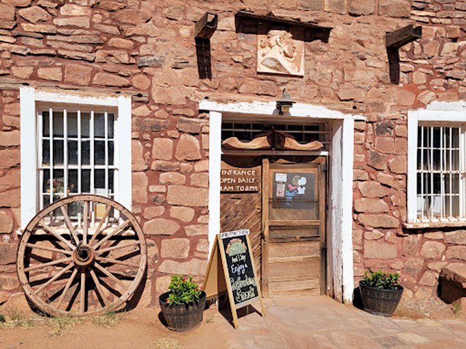 Step into a time capsule of frontier entrepreneurship. The rug room's a textile lover's dream &ndash; hope you brought your wagon!