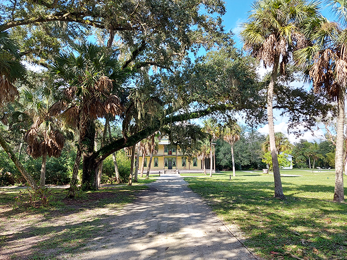 Park your RV in an alternate universe. Koreshan State Park: where the earth is hollow and the history is mind-bending.
