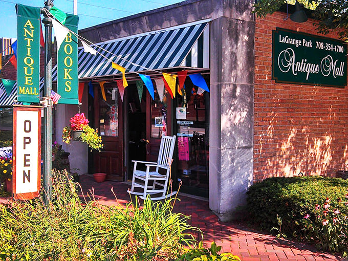 "Navigate to this nostalgic nook where every turn is a new adventure. Just follow the trail of vintage bread crumbs!"