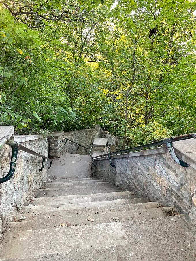 The ultimate road trip cool-down spot. Just don't blame us if you're tempted to take an impromptu shower!