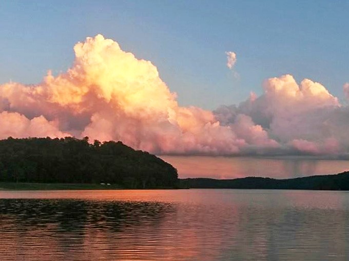 Wanderlust cure: Piedmont Lake's secluded spots offer the perfect escape from the open road.