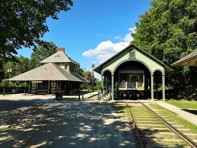 From carousel to quilt collection, it's like grandma's attic exploded into a 45-acre wonderland of Americana.