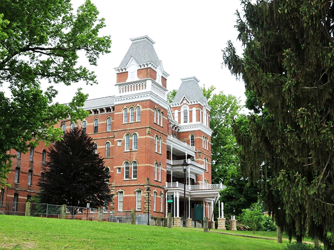 Where learning and legends intertwine. This former asylum's grand design now houses classrooms and ghost stories in equal measure.
