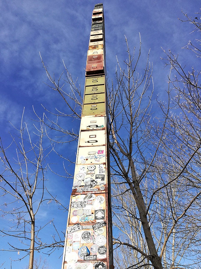 File this under "Things You Never Knew You Needed to See": A 38-foot reminder of why we all need a vacation.