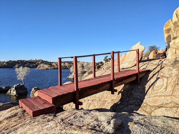 Bridge over untroubled water: where Simon and Garfunkel's lyrics come to life in the Arizona wilderness.