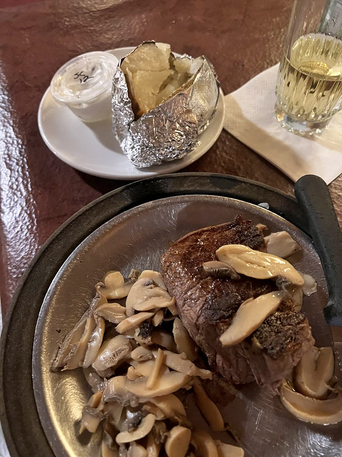 Filet mignon and mushrooms &ndash; a duo so perfect, they could star in their own buddy cop movie. "Surf and Turf: The Delicious Detective."