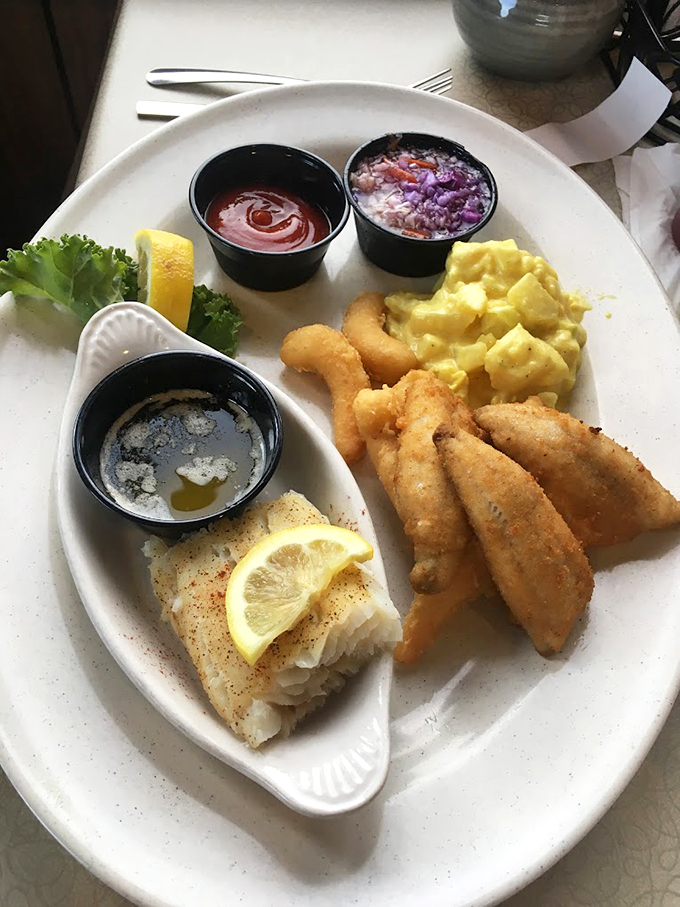Golden, crispy, and oh-so-tempting! These perch fillets are the Meryl Streep of fried fish - always delivering an award-winning performance.