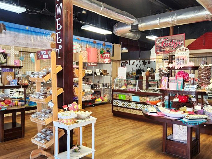 A feast for the eyes and the taste buds. This whimsical display could make even the Grinch's heart grow three sizes.