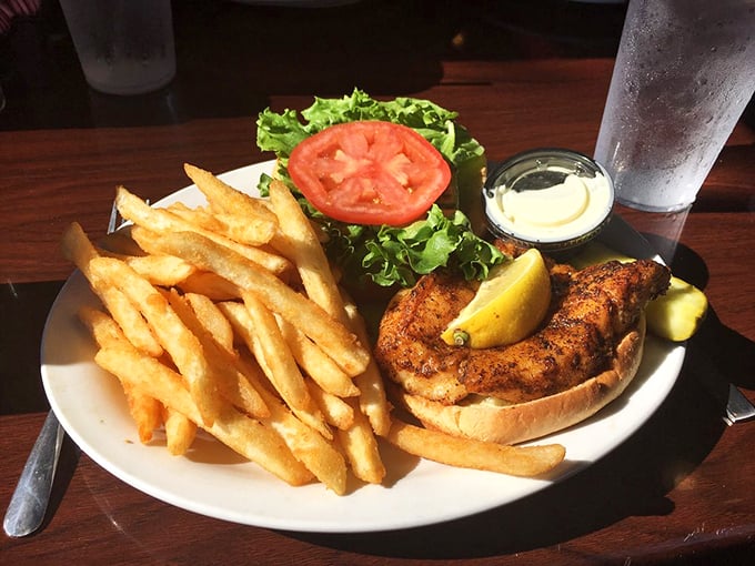 Meet the grouper sandwich that's been breaking hearts and satisfying stomachs for years. One bite and you'll understand why it's the talk of the town.