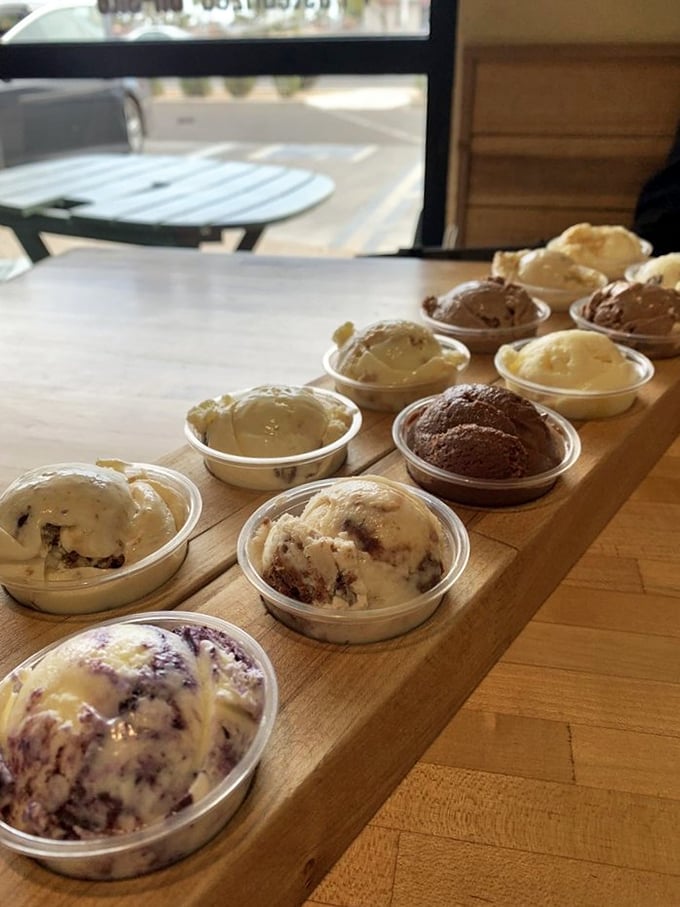 A flavor lineup that puts the Avengers to shame. Each scoop is a superhero, ready to save your taste buds from boredom.