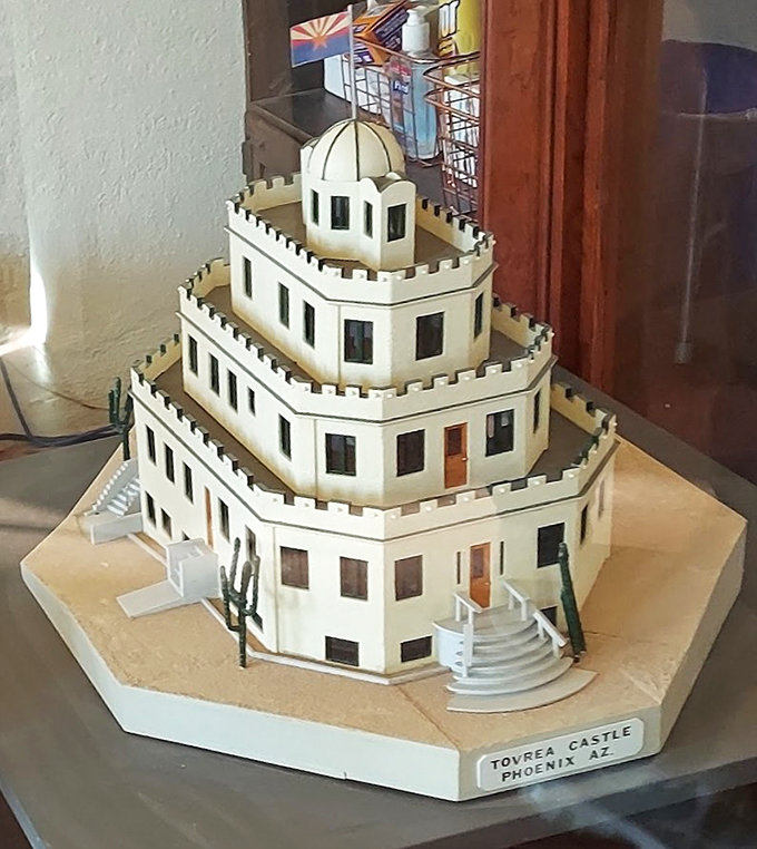 Honey, I shrunk the castle! This miniature marvel proves good things come in small packages - no dragon-slaying required.