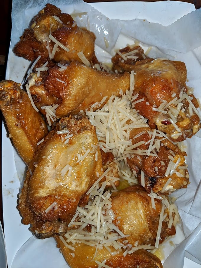 Wing nirvana achieved! These Cajun Parmesan Garlic wings look so good, they might make you forget about your beach body goals.