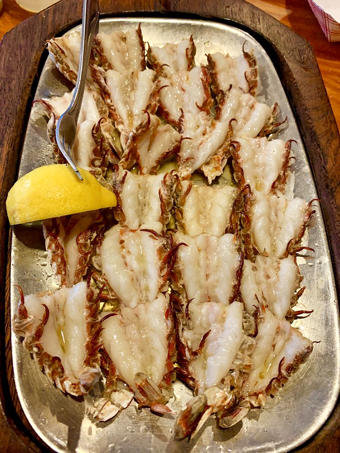 Rock shrimp, you rock my world! These split beauties are nature's butter-delivery system, ready to make your palate sing.